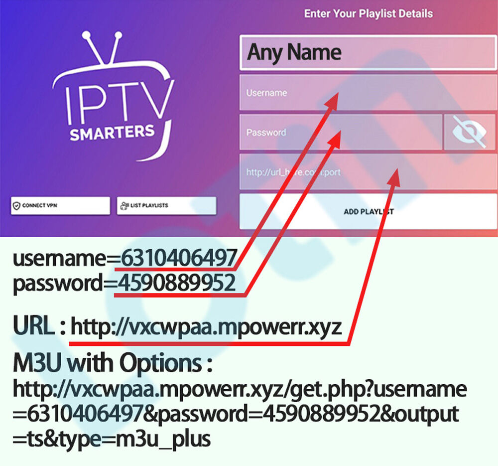 Top Selling 4k Server Iptv M3u Channels List Account Iptv Subscription Xtream Code Smarters ...