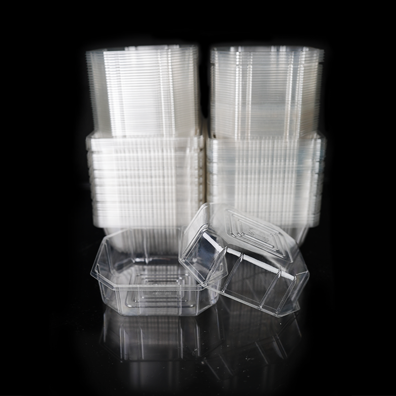 16oz Pet Fruit Box Plastic Pet Cherry Tomatoes Container Disposable ...