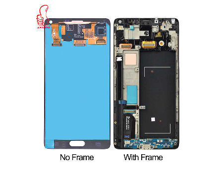 Lcd Touch Screen Display Assembly Frame For Samsung Galaxy Note 4 Note ...