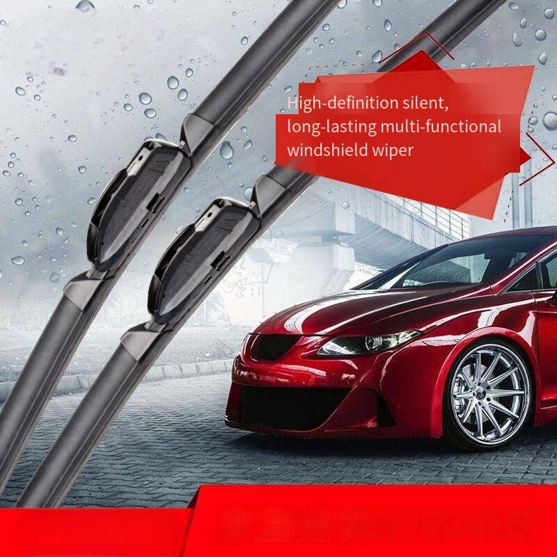 High Quality Universal Natural Rubber Wiper Multi-functional Frameless Rear Windshield Wiper ...