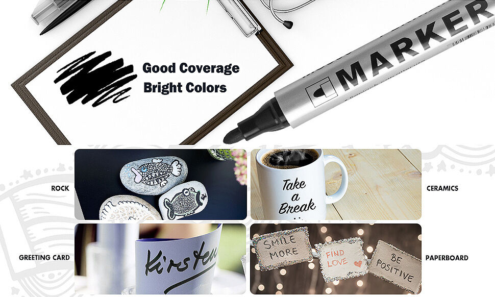Factory Direct High Quality China Wholesale Wholesale Ren/blue/black Nylon Art Markers Pens ...