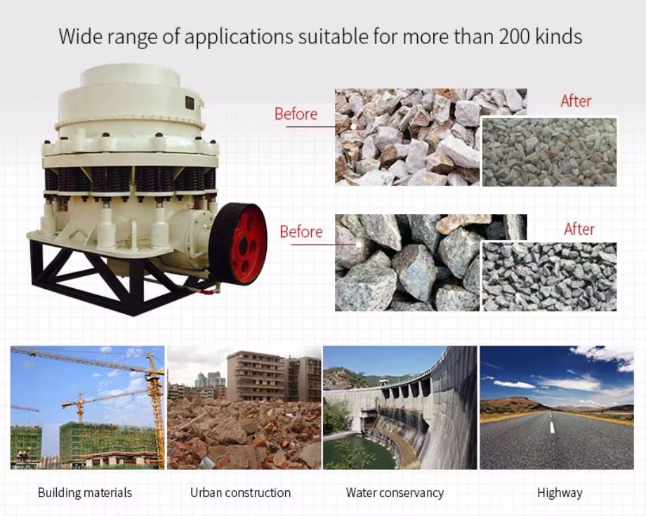 Hp Multi-cylinder Hydraulic Cone Crusher Quarry Crushing Machine Plant ...