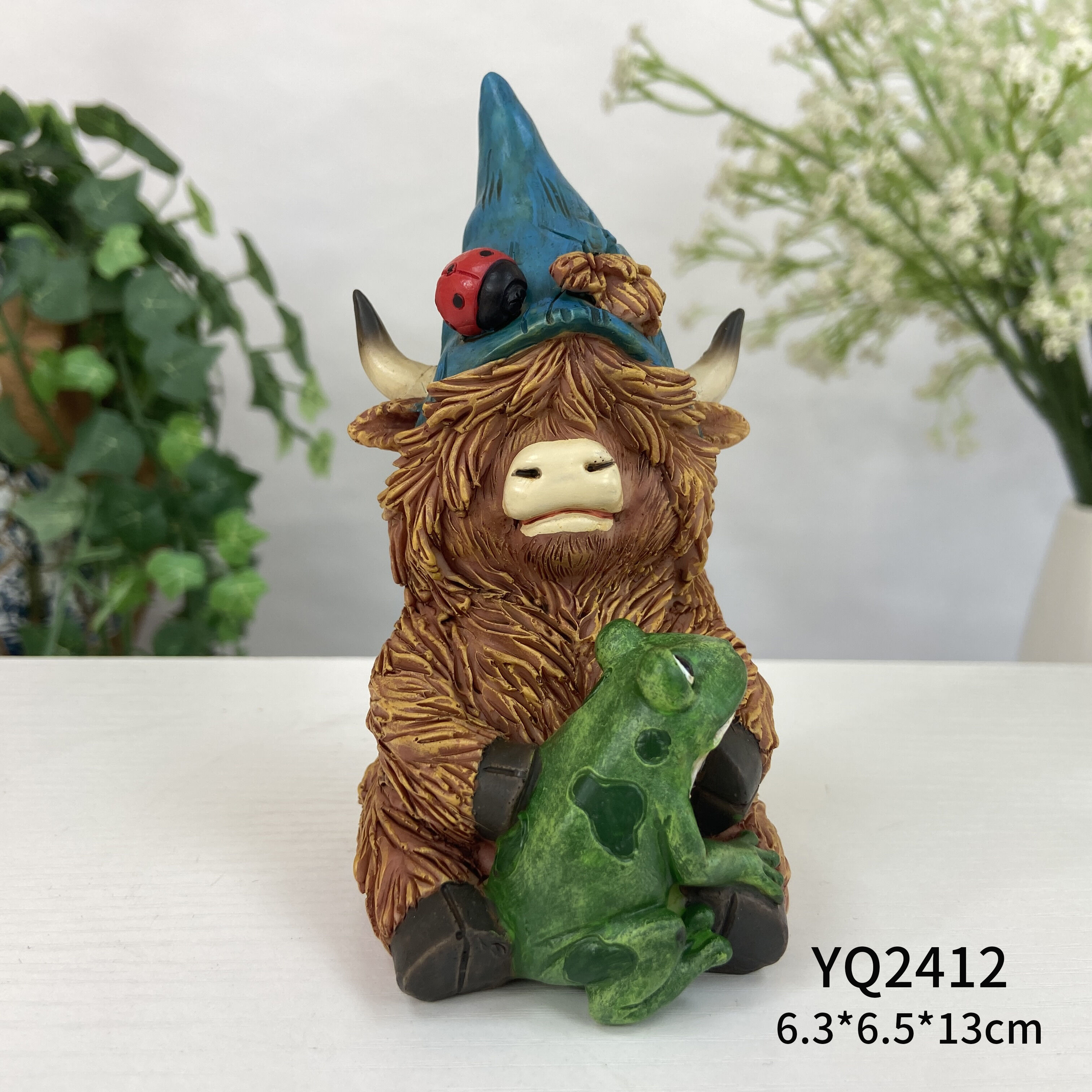 Buy China Wholesale Custom Resin Crafts Spring Home Garden Table Shelf ...