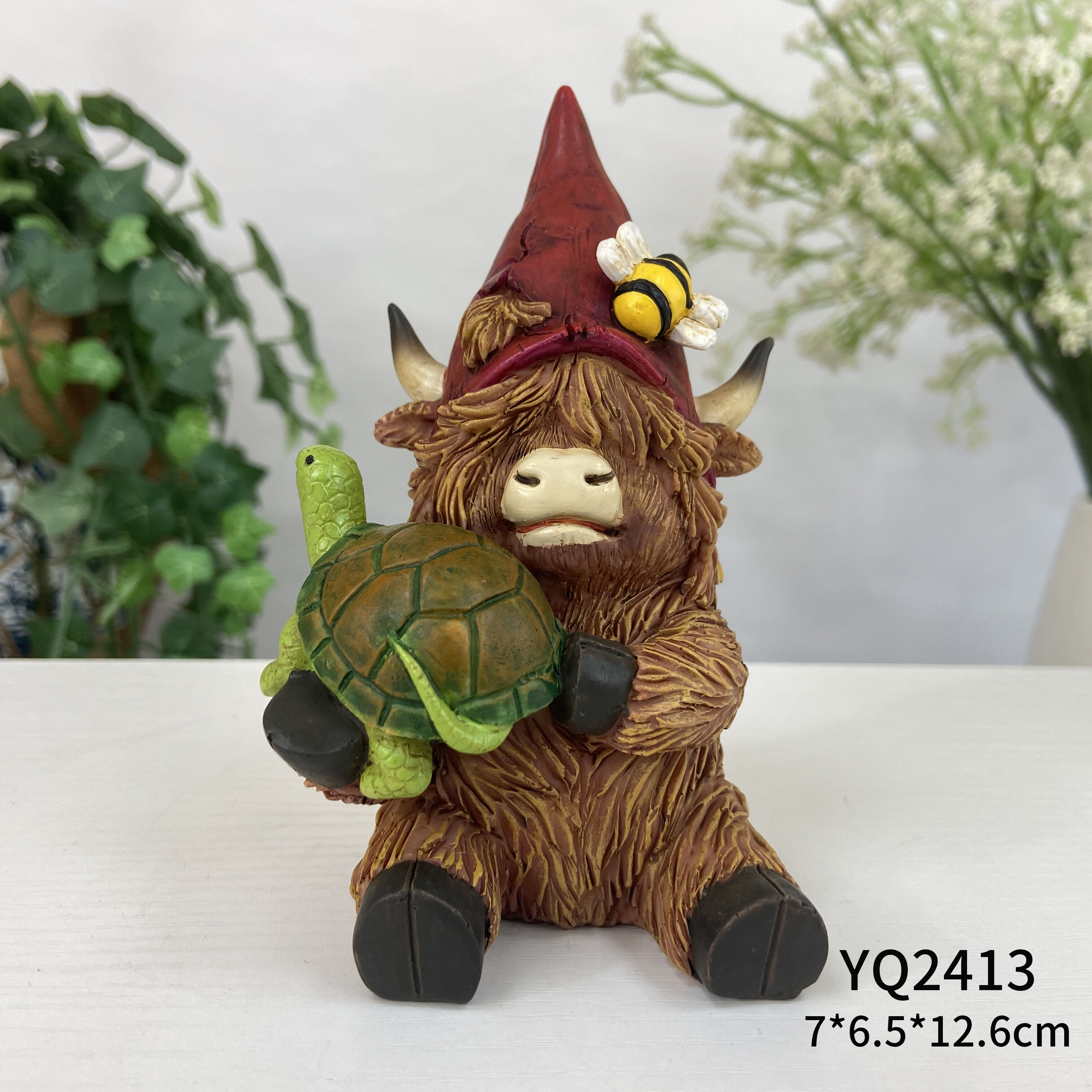 Buy China Wholesale Custom Resin Crafts Spring Home Garden Table Shelf ...