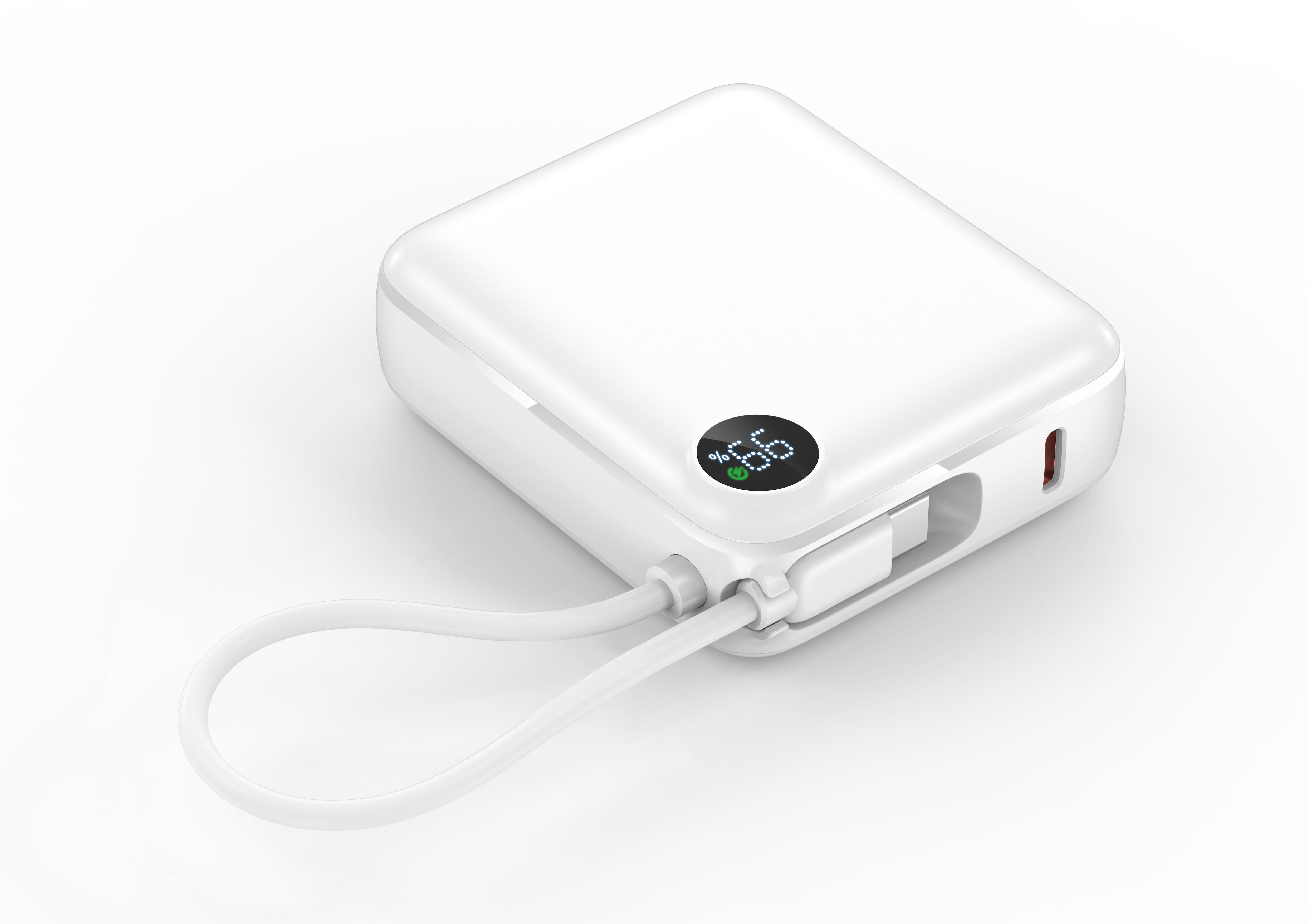2025 Pocket Power Bank With Led Display Pd22.5w 10000mah Logo ...