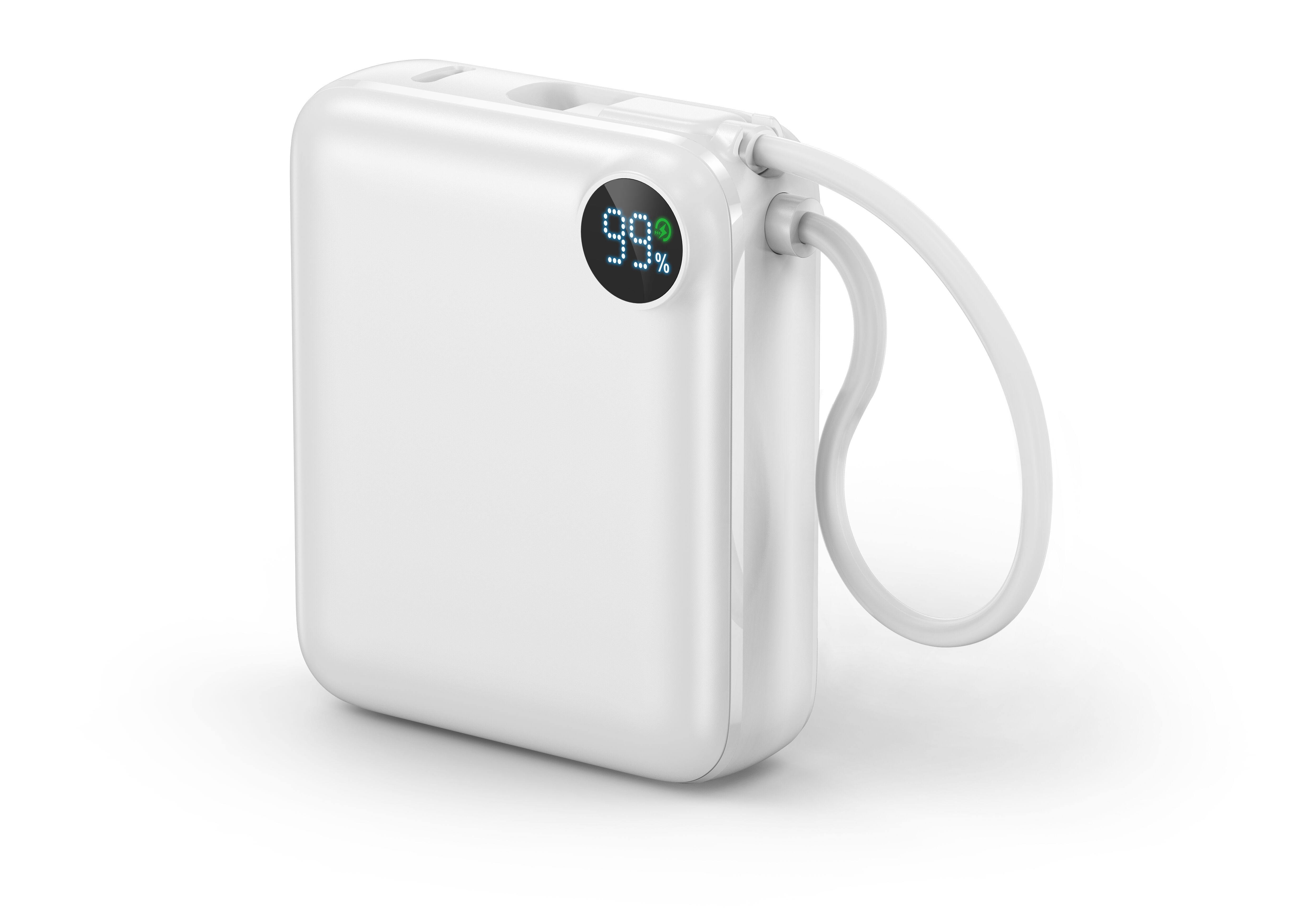 2025 Pocket Power Bank With Led Display Pd22.5w 10000mah Logo ...