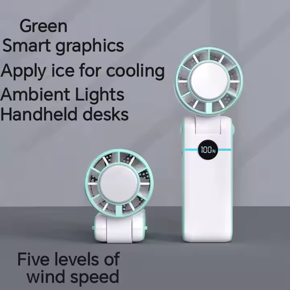 Portable Rechargeable 4000mah Battery Mini Handheld Ice Air High Speed ...