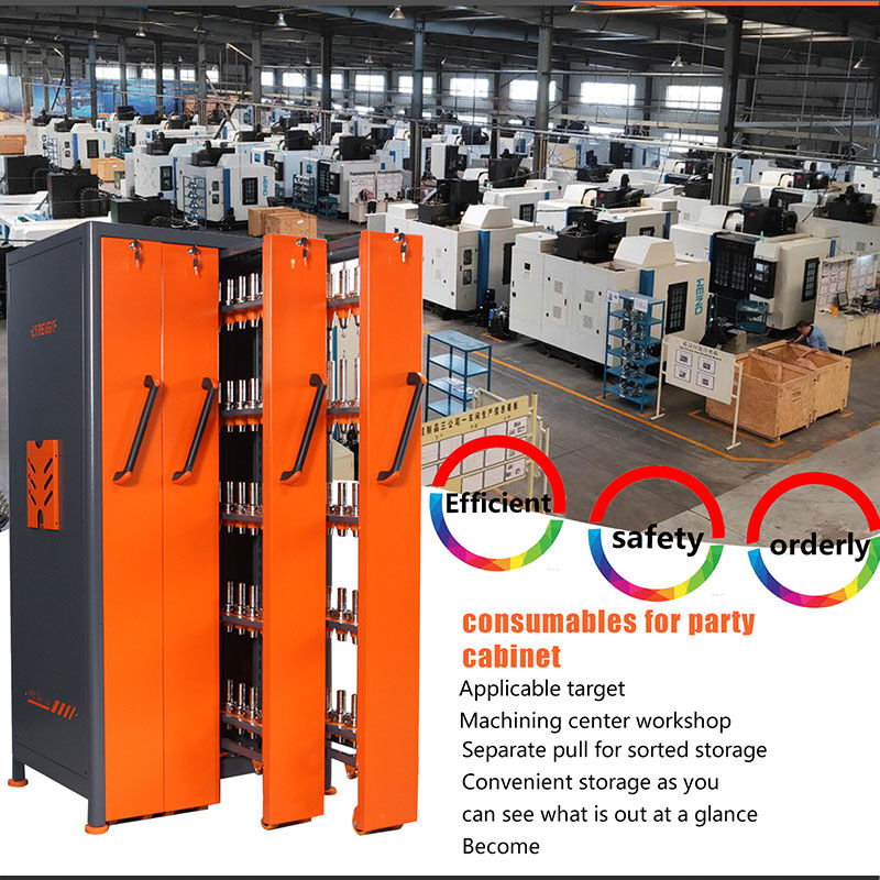 Lyreign Cnc Tool Holder Vertical Drawer Cabinet, Large Capacity Cnc ...