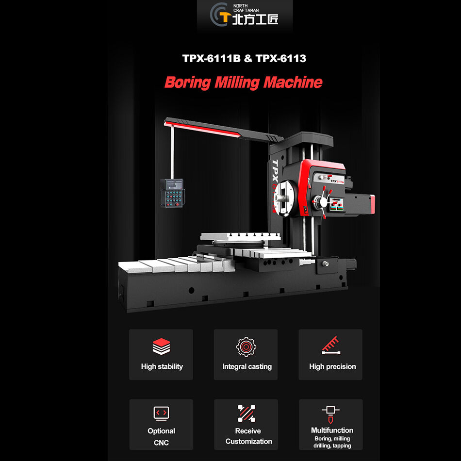 Floor-standing Cnc Horizontal Boring Machine For Drilling, Boring And ...