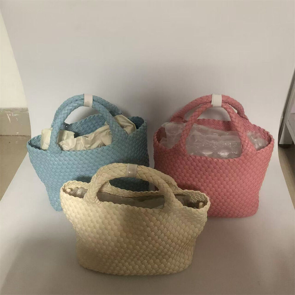 Hi Quality Pu Woven Handbag Women With Long Woven Strap $11.2 ...