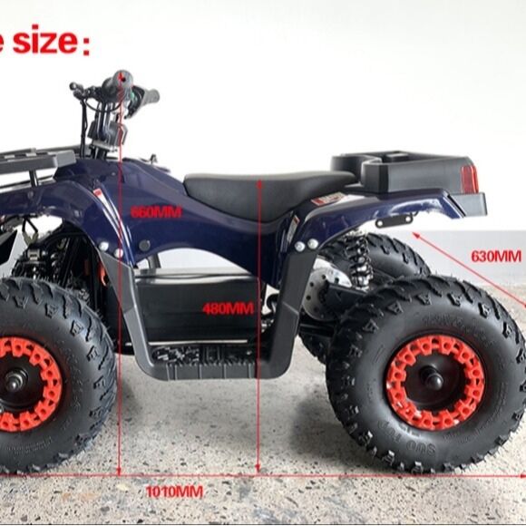 Good Quality Easy Operate 48v Compact Electric Quad Beach Camping ...