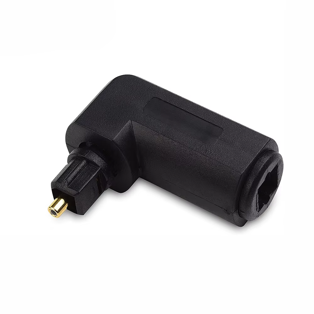 Fiber-optic Adapters ,right Angle Toslink Adapter, Toslink Extension ...