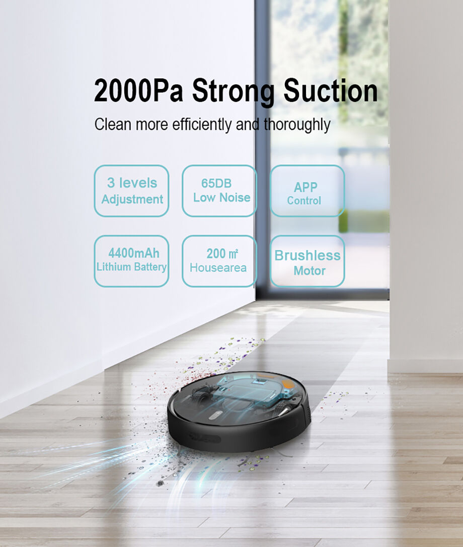 Smart Electric Robot Vacuum Cleaner Camera Motion Detection Automatic ...