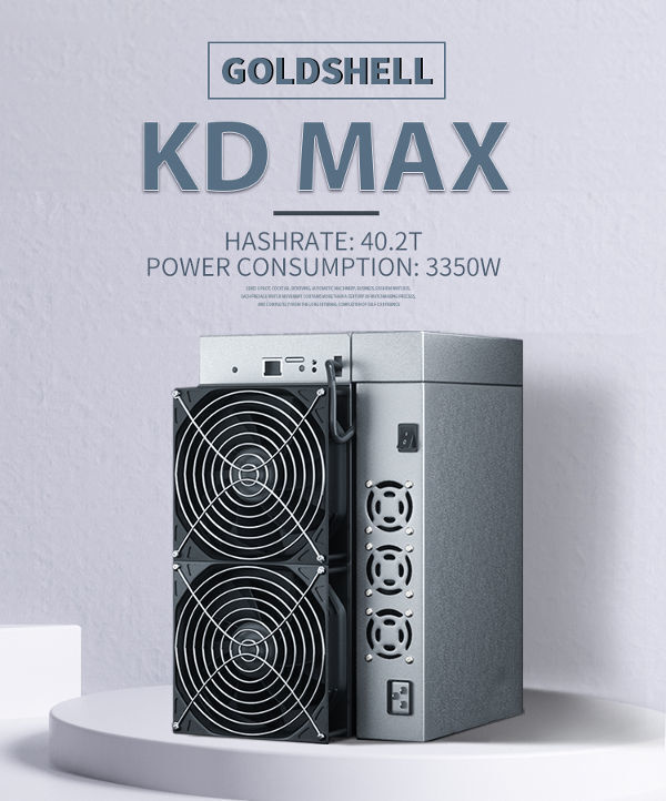 Goldshell Kd Max 40.2 Th/s New Kadena Mining Machine Kda Asic Miner ...