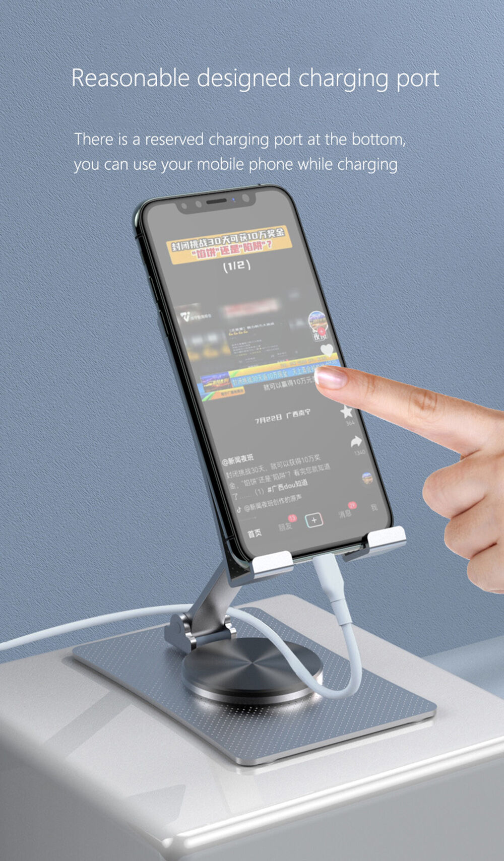 Buy China Wholesale Factory Price Universal Aluminum Adjustable Phone ...
