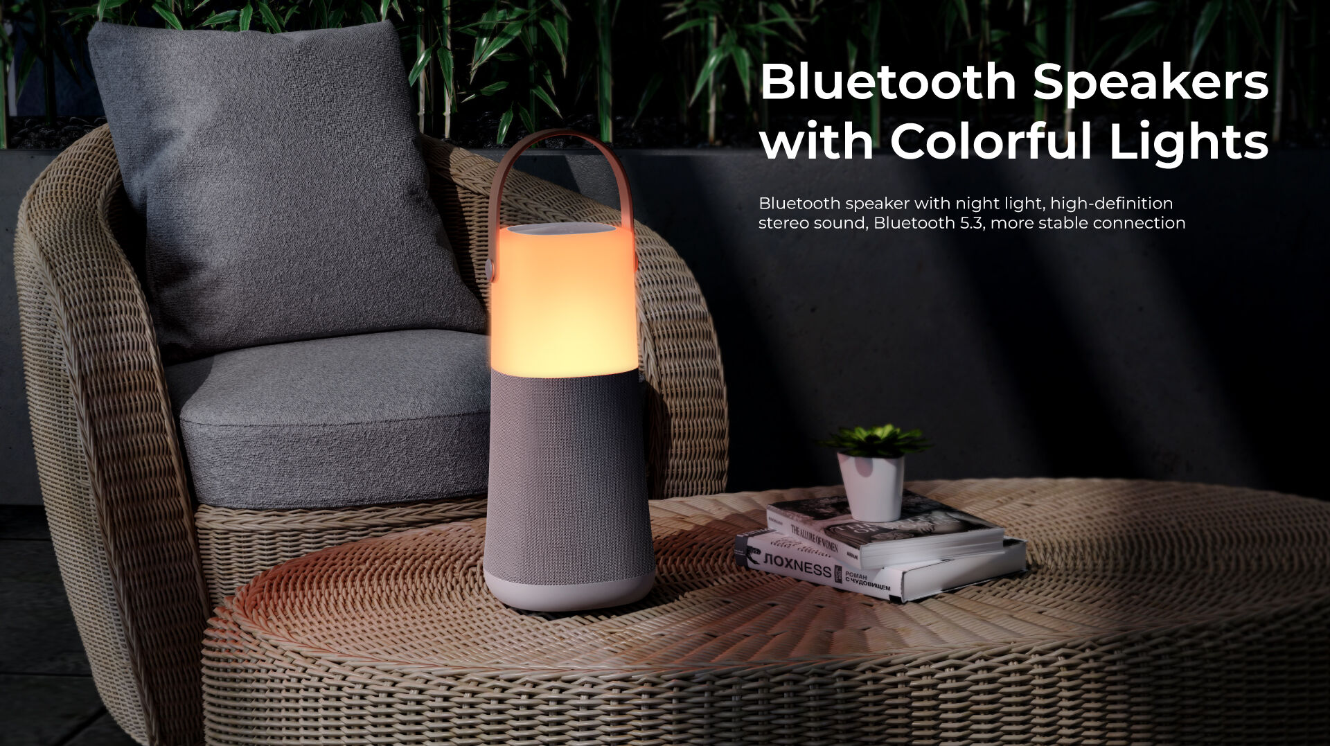 High-end Decorative Speaker – Gold/black Finish, Multi-room Sync, Alexa ...