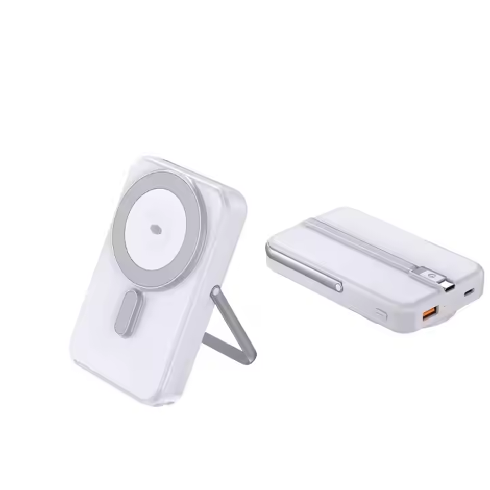Buy China Wholesale Custom Pd20w+qc22.5w Magnetic Built In Cable ...