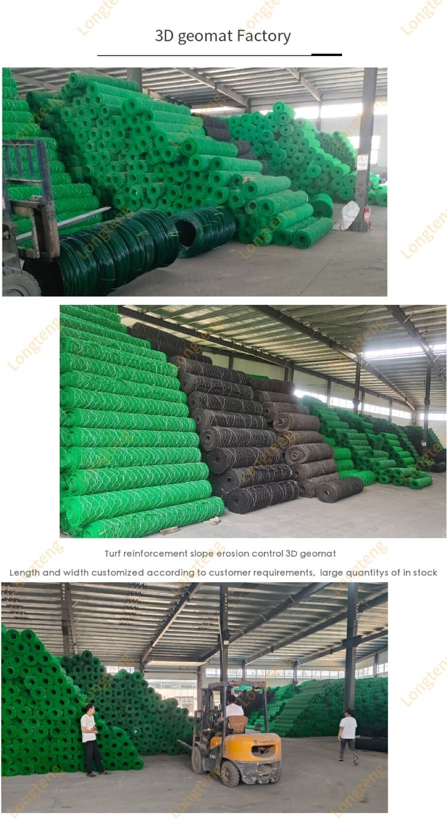 Wholesale Reinforcement Gabion Geomat Galvanized/pvc Coated Geomat For ...