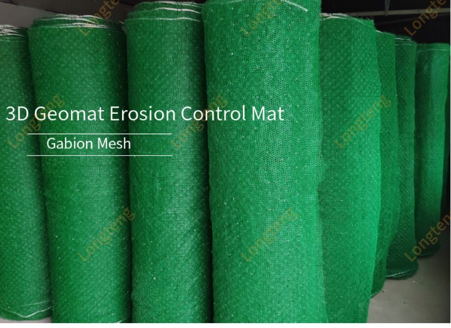 Wholesale Reinforcement Gabion Geomat Galvanized/pvc Coated Geomat For ...
