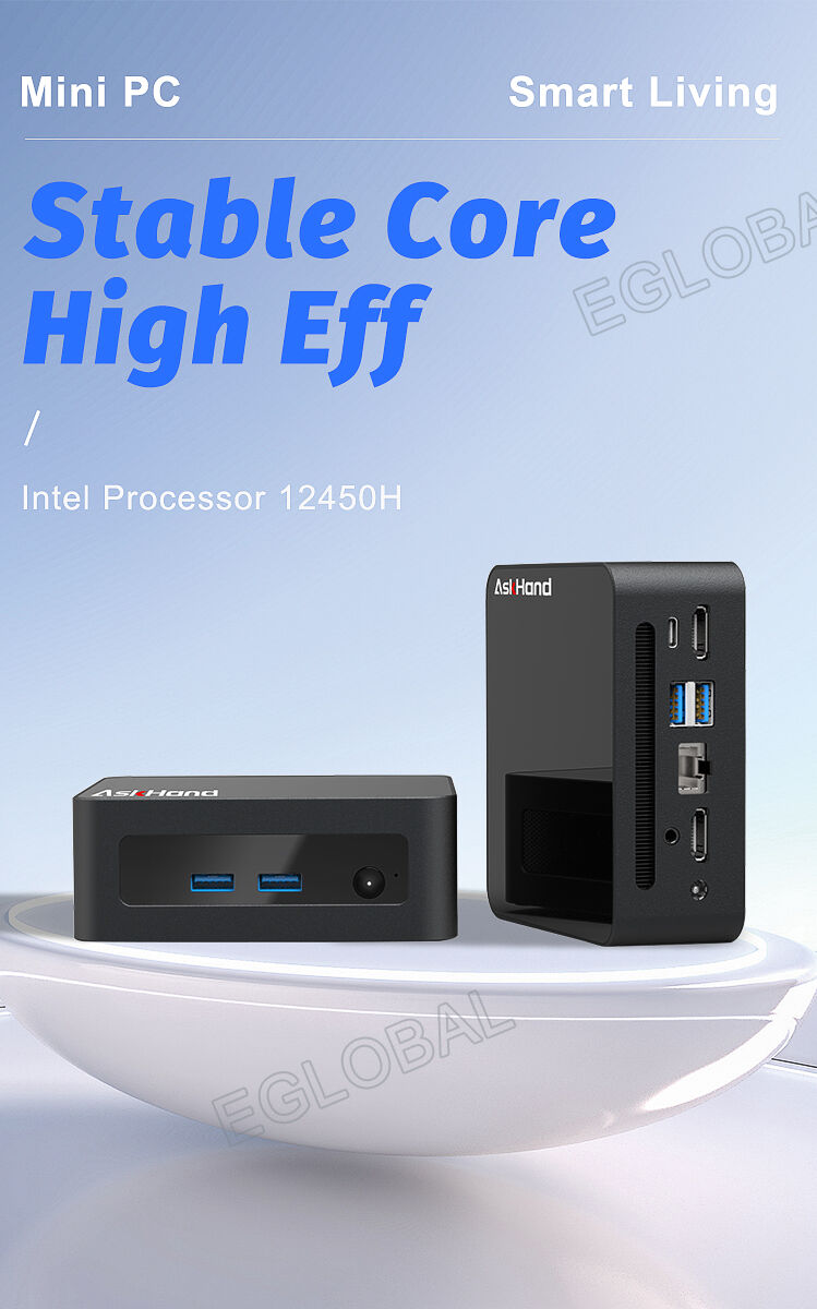 Dual Hd-mi 2.0 High- Definition Output Mini Desktop Pc Core I5-12450h ...