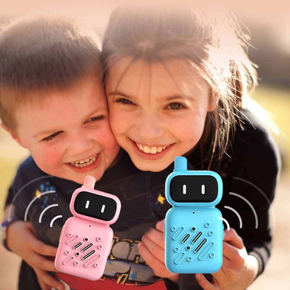 Mini Baby Phones Indoor Outdoor Wireless A Pair Of Kiddies Walkie ...
