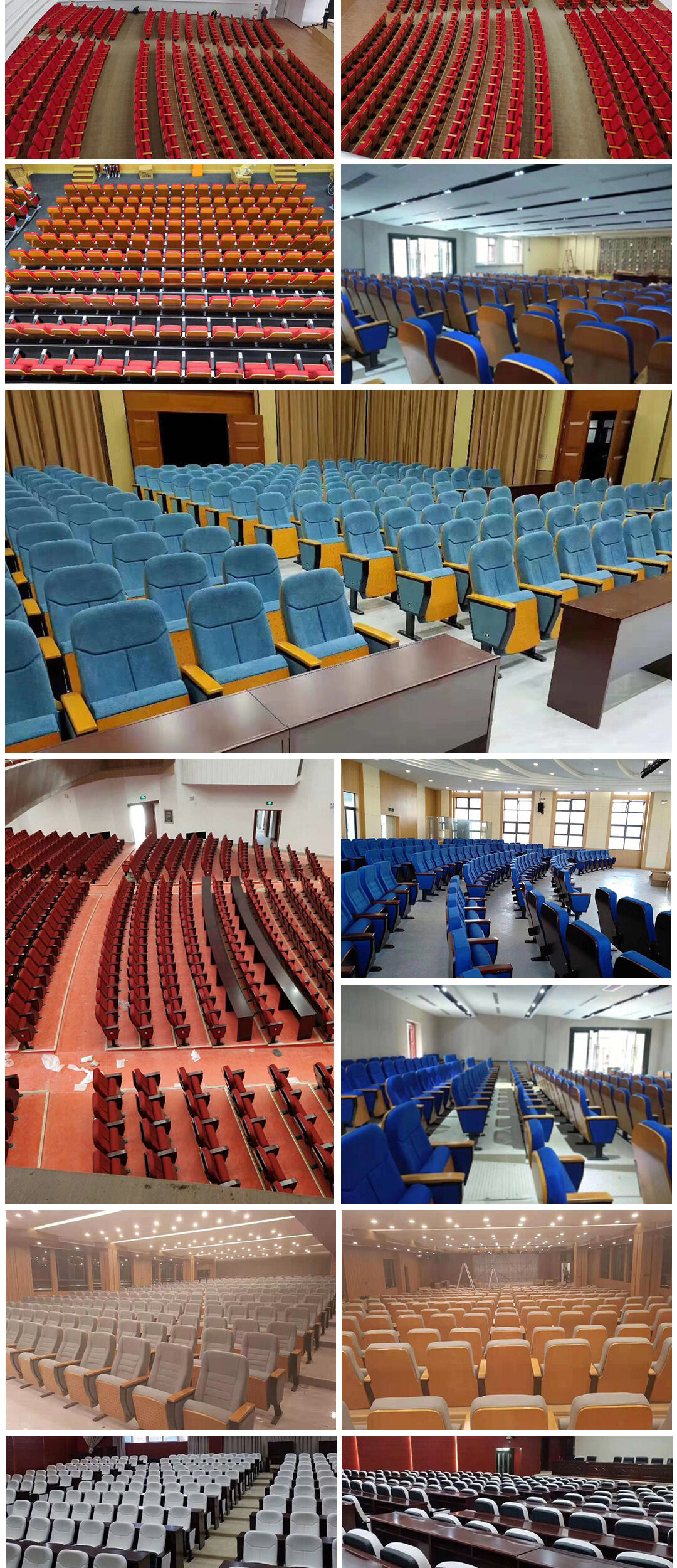 High Quality Modern Fabric Furniture Folding Theater School Church Auditorium Chairs, Cheap ...