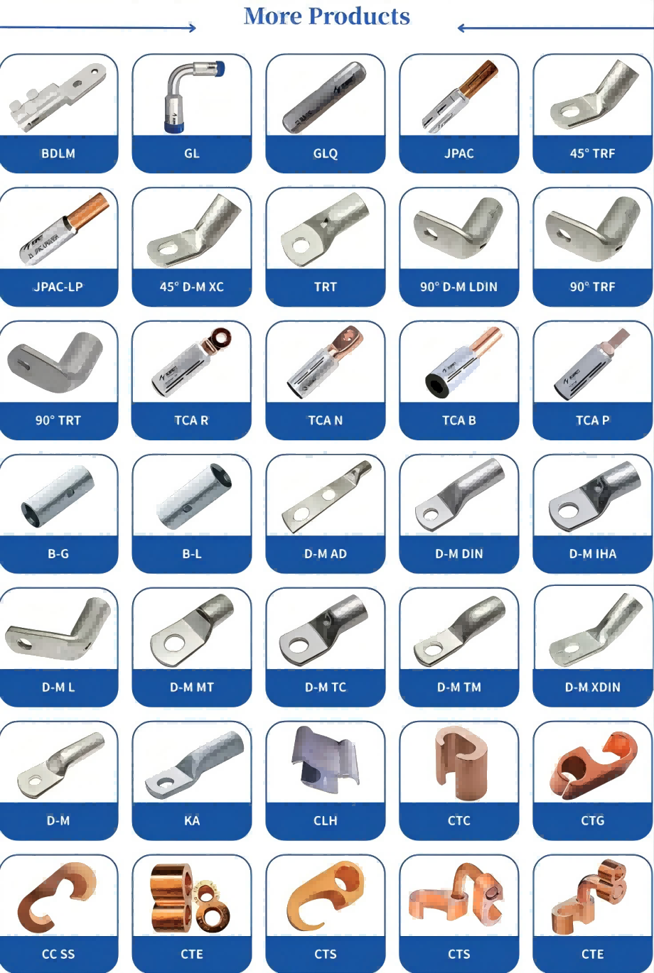 Cct-76 Copper Connection Cable C Clamp Pure Copper C Clamp Copper Wire ...