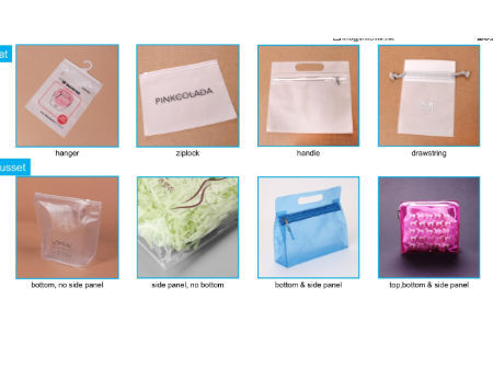 Wholesale Custom Logo And Size Eva Thickened Snap Closure Plastic Clear ...