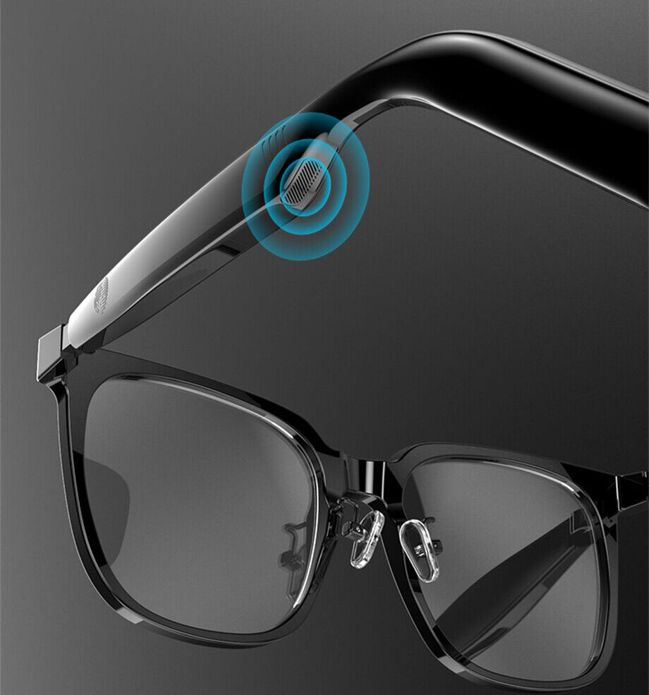 Smart Glasses, Polarized Bluetooth Sunglasses With Speaker, Voice ...