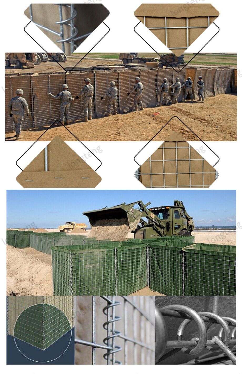 Buy China Wholesale Welded Mesh Barrier Bastion/high Strength Defensive ...