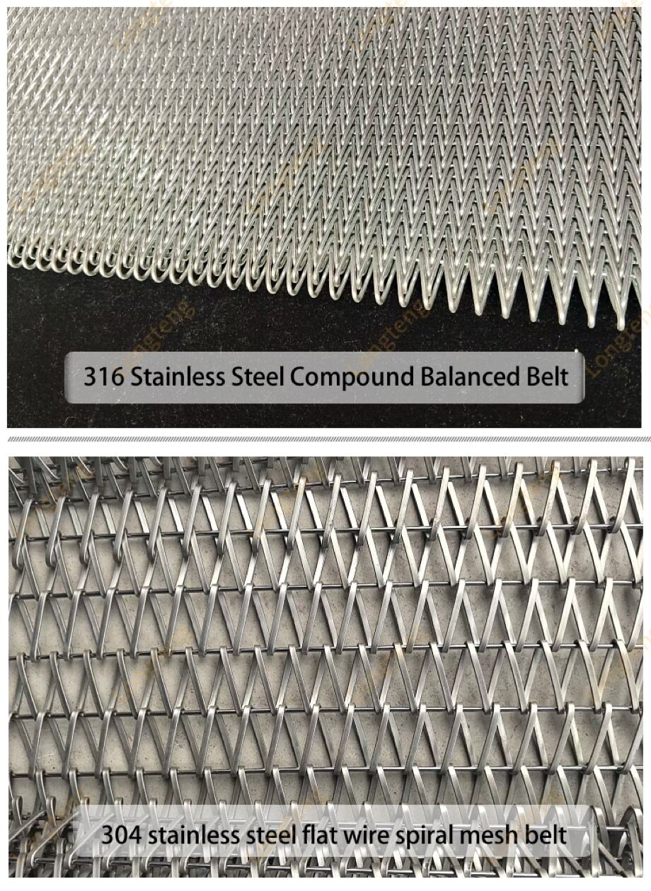 Buy China Wholesale 304 Food Grade Stainless Steel Conveyor Belt Food ...