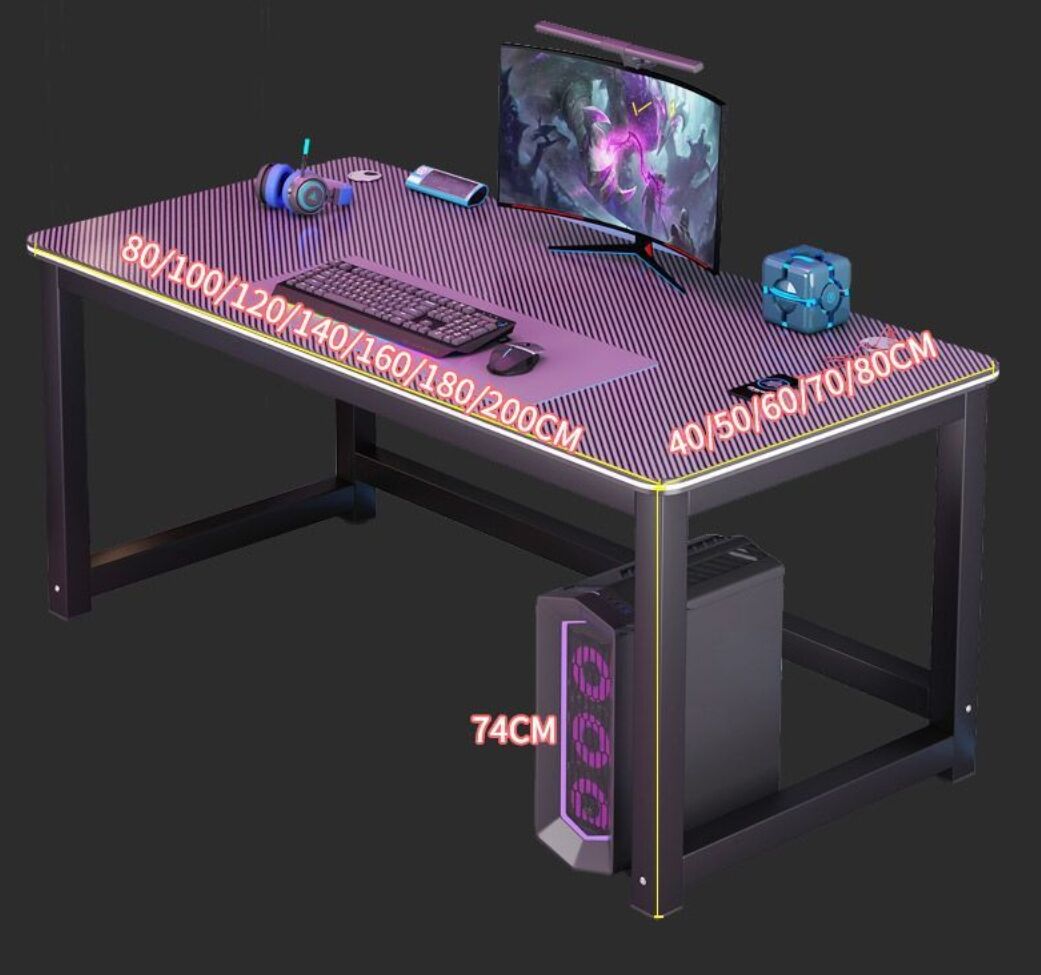 Bulk Buy China Wholesale E-sports Atmosphere Gaming Computer Desk Mdf ...