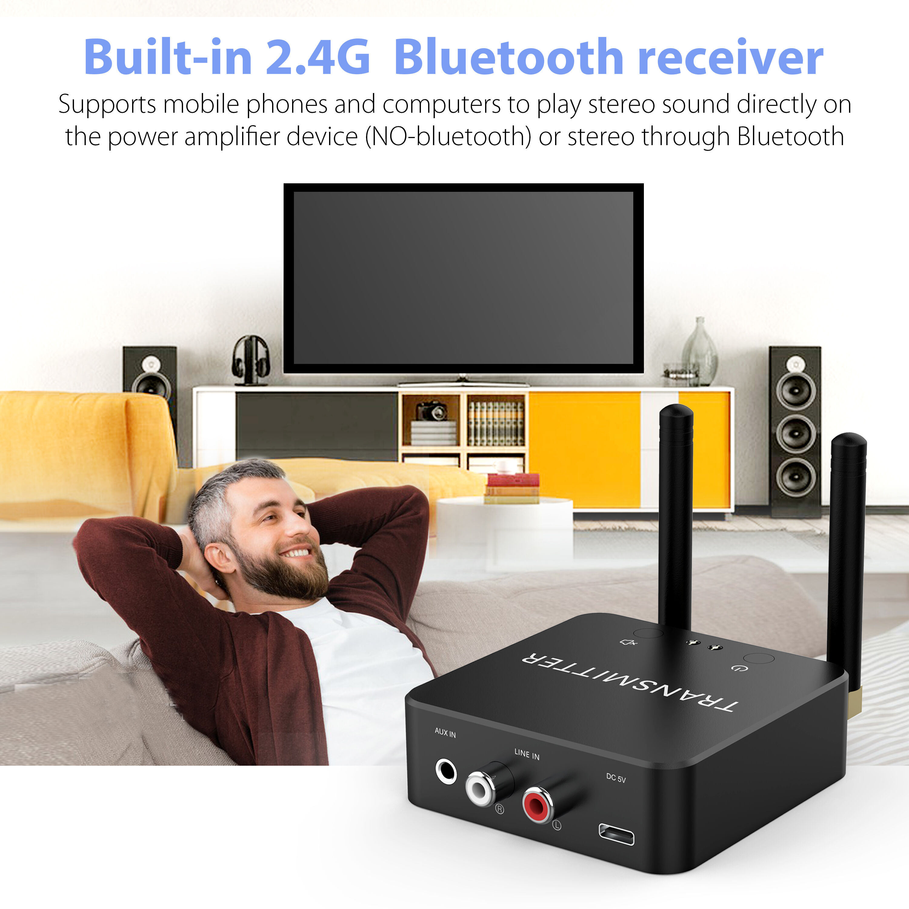 Bulk Buy China Wholesale 50m Range 5.8ghz Wireless Digital Audio ...