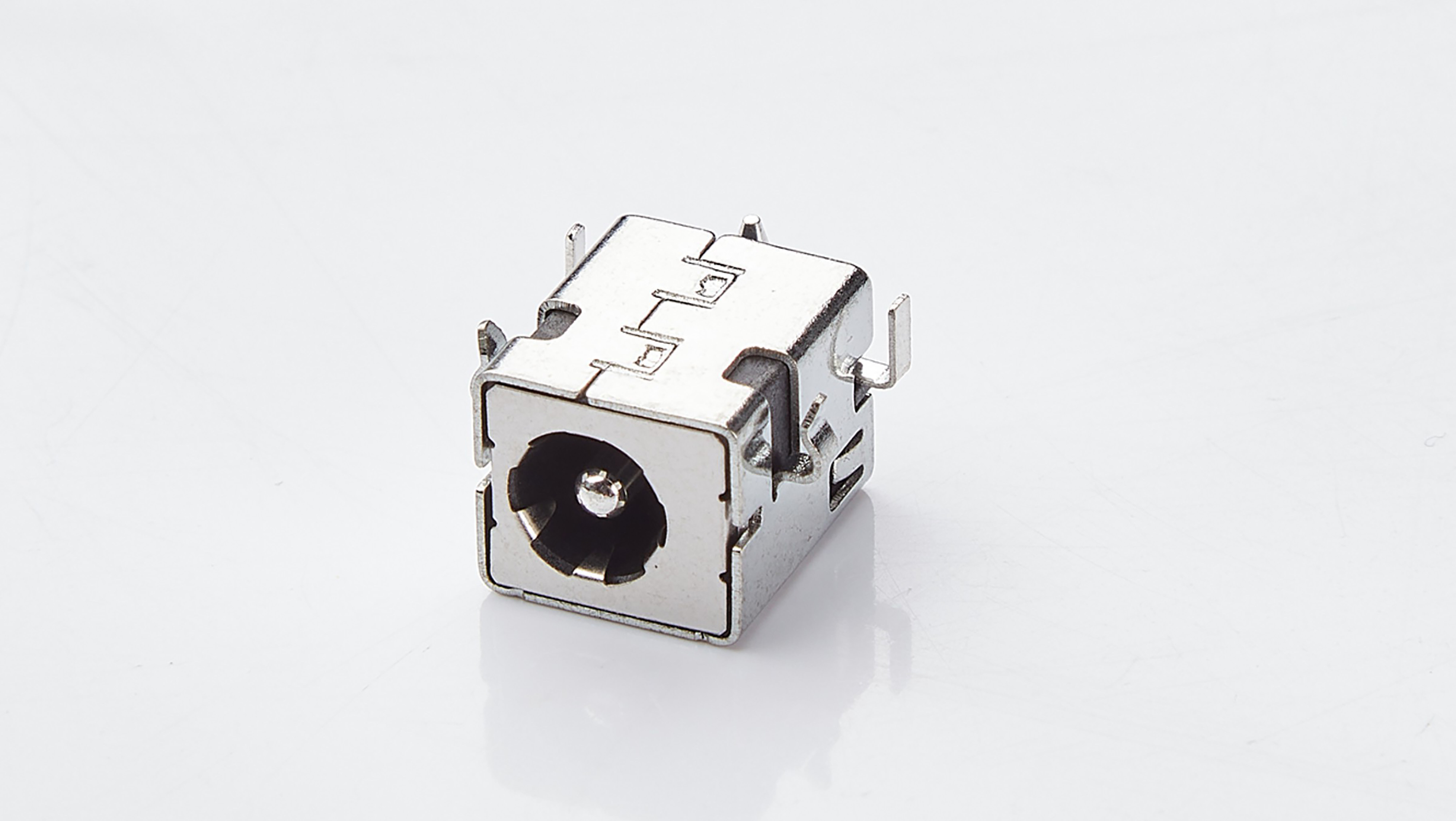 Dc Power Jack 90°dip, 5000 Cycles Min Life Test Connector For Testing ...