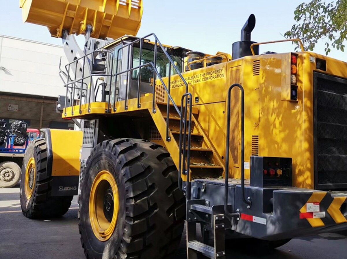 Famous Brand 12 Ton Medium Wheel Loader Lw1200kn Hydraulic Diesel ...