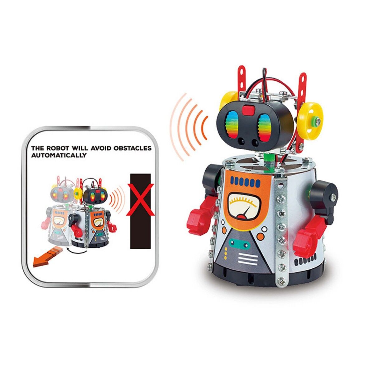 Obstacle Avoidance Robot Diy Science Experiment Induction Toy Science ...