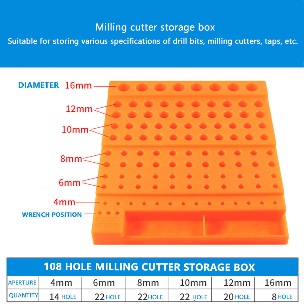 Factory Direct High Quality China Wholesale Milling Cutter Storage Box ...