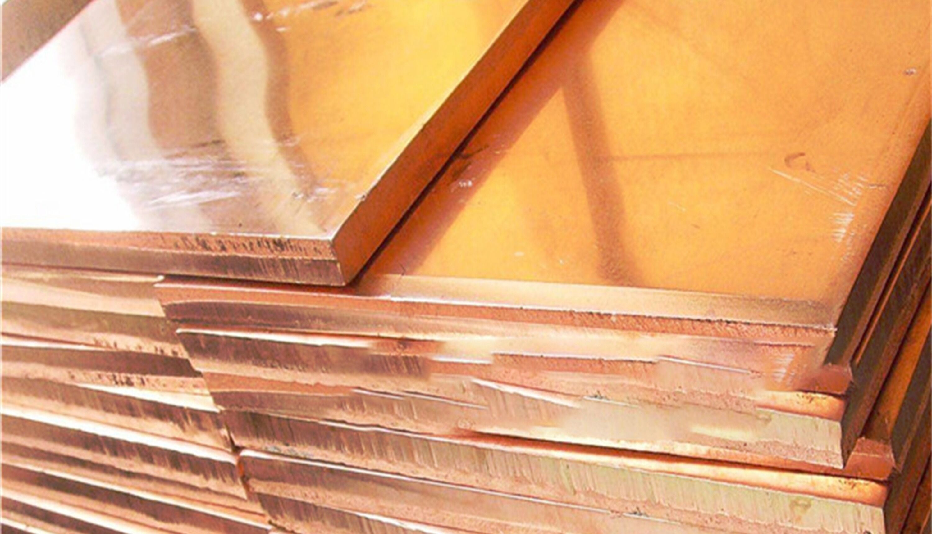 Copper Plate Sheet Pure Electrolytic Copper C10100 C10200 C10300 Copper ...