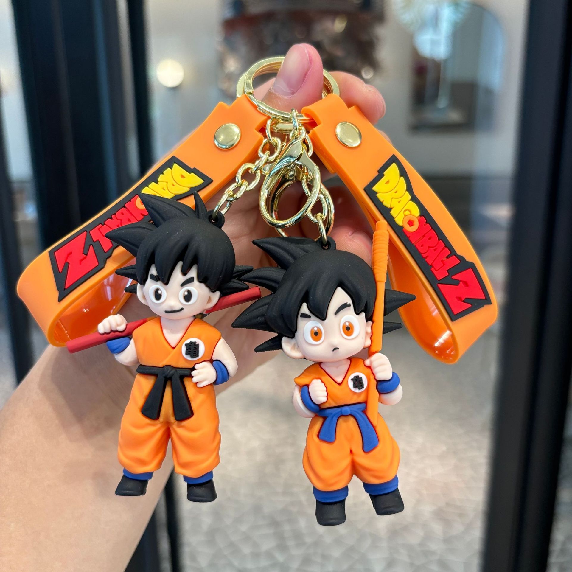 Sisslia Hot Selling Dragon Ball Custom 3d Soft Rubber Pvc Keychain ...