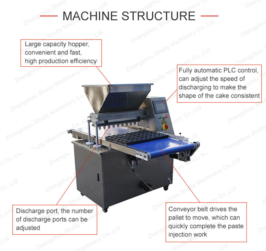 Low Price Cookie Baking Machine Multi-functional Cupcake Making Machine Automatic Cookies ...
