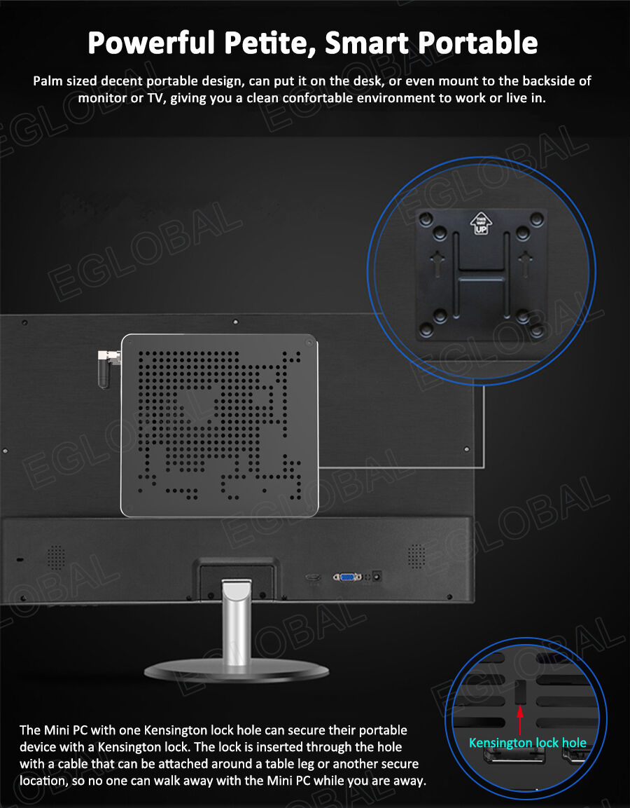 Smart Portable Mini Pc I-ntel 10870h Electronic Desktop Games Pc Ddr4 ...