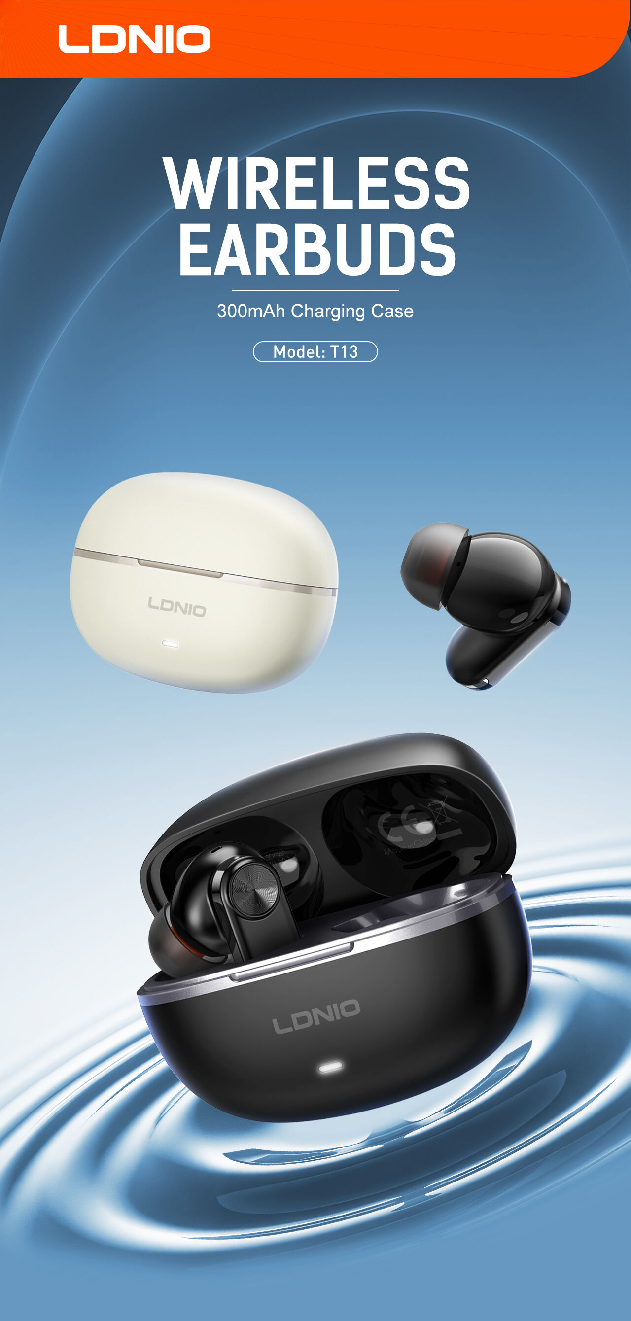 Ldnio T13 Tws Earbuds With 30db Anc, Bluetooth 5.4, Ipx5 Waterproof ...