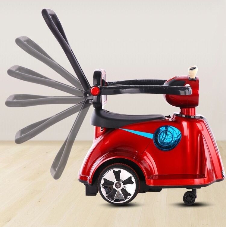 Indoor Children's Electric Four-wheeled Rocking Car Remote Control Baby ...