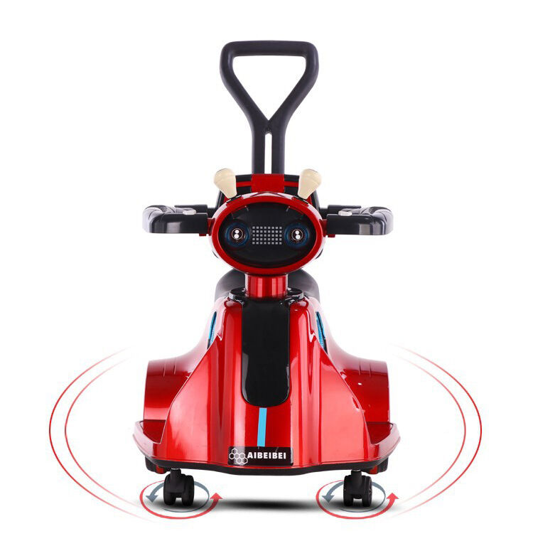 Indoor Children's Electric Four-wheeled Rocking Car Remote Control Baby ...