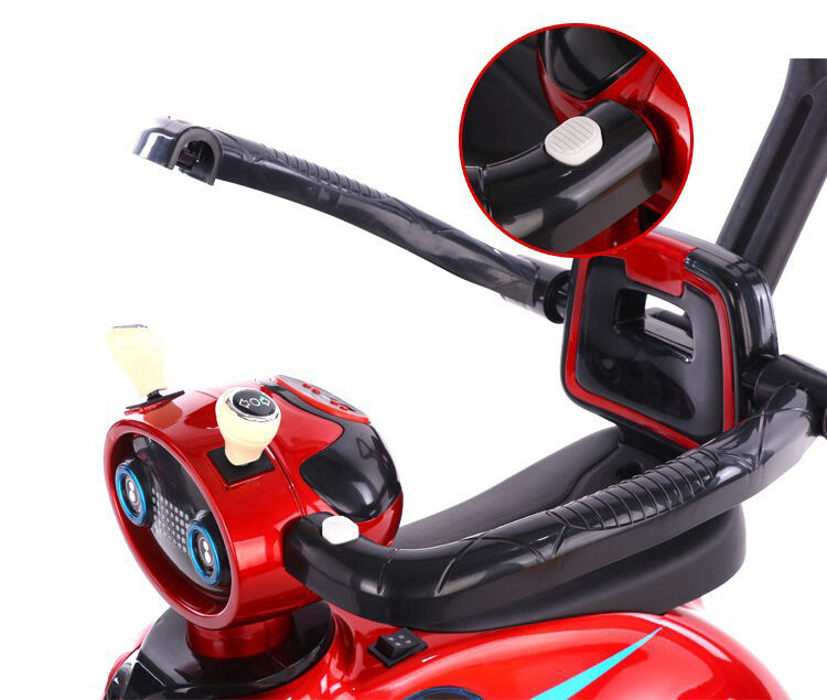 Indoor Children's Electric Four-wheeled Rocking Car Remote Control Baby ...