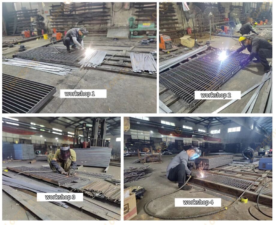 Manhole Cover / Hot-dip Galvanized Floor Steel Grating For Industrial ...