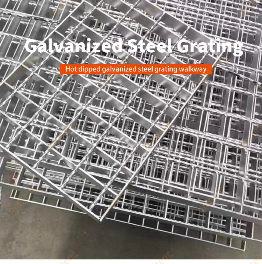 High Quality Hot Dipped Galvanized Catwalk Trench Drain Steel Grating ...