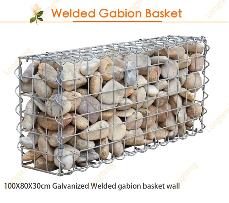 Welded Gabion Retaining Wall Steel Wire Mesh Gabion Box And Garden ...