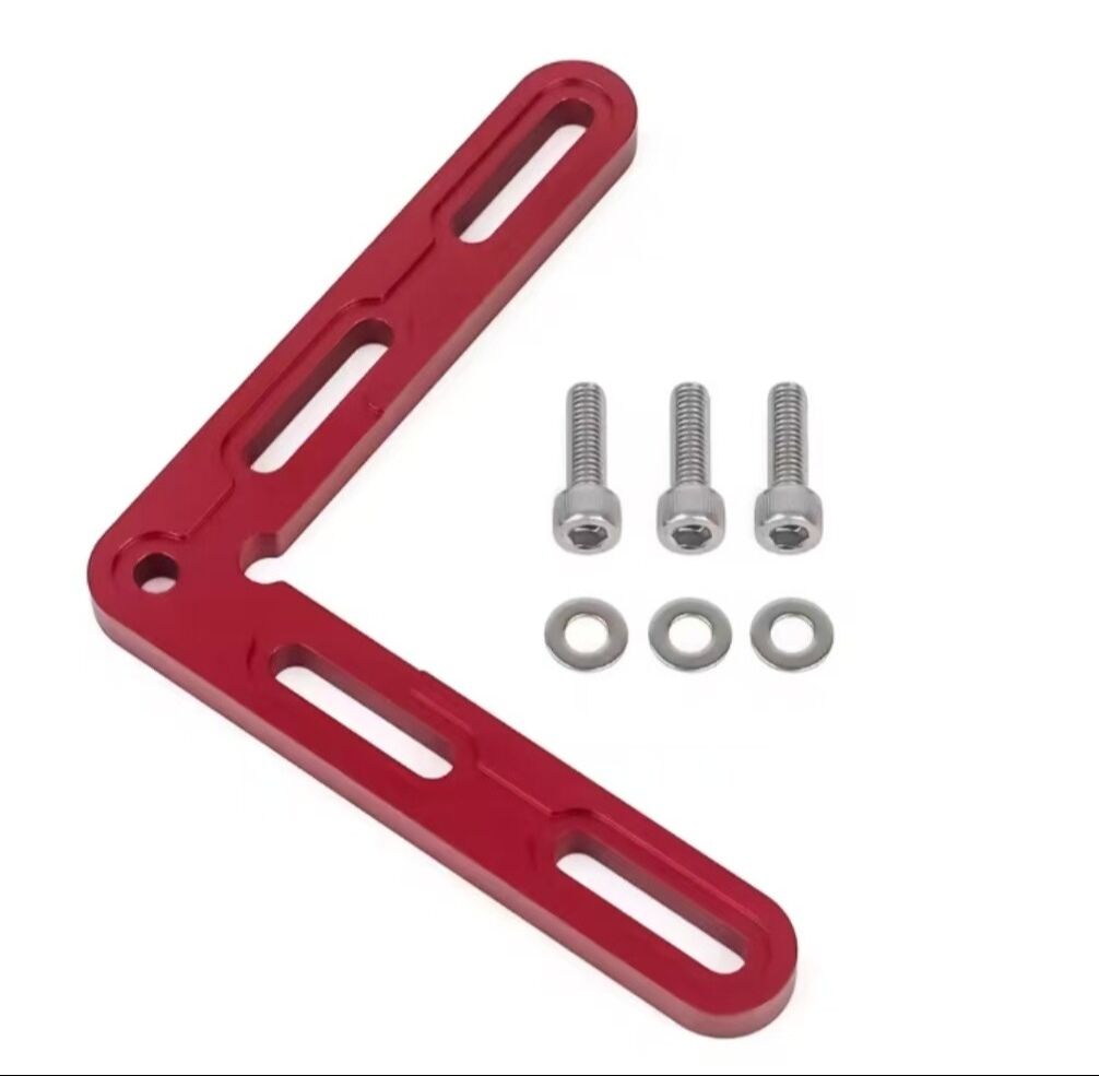 Aluminum 90 Degree Positioning Strip Tool Align Jig Fixed Clamp Tool For Cnc Workbench Baseboard ...