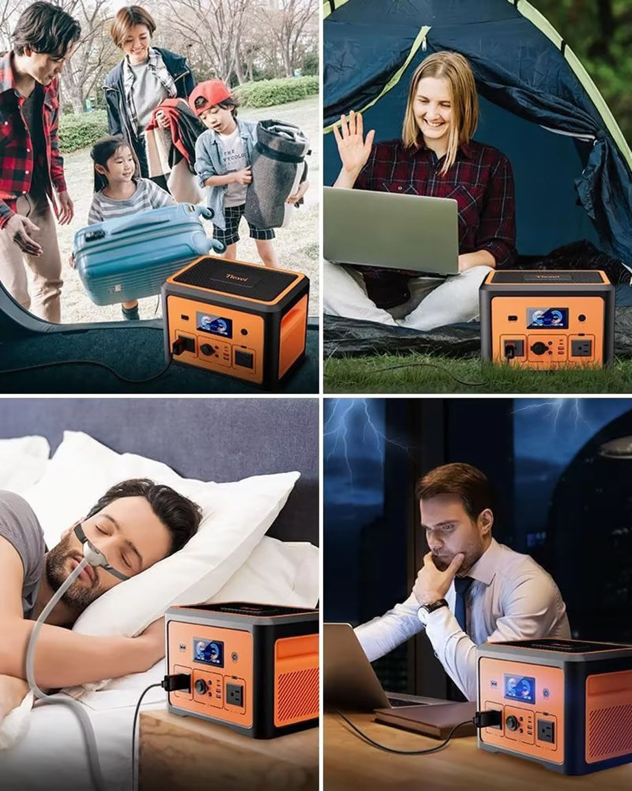 Wholesale 600w Portable Outdoor Power Supply For Outdoor Camping ...